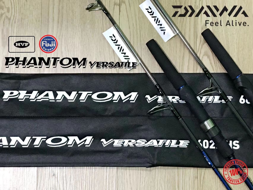 DAIWA 2018' PHANTOM VERSATILE SPINNING FISHING ROD | Shopee Malaysia