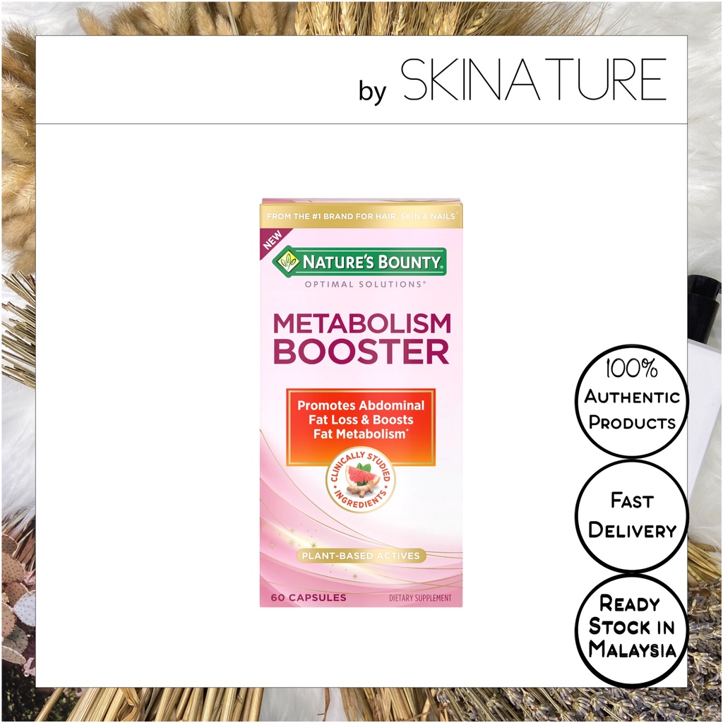 Nature's Bounty Optimal Solutions Metabolism Booster (60 Capsules ...