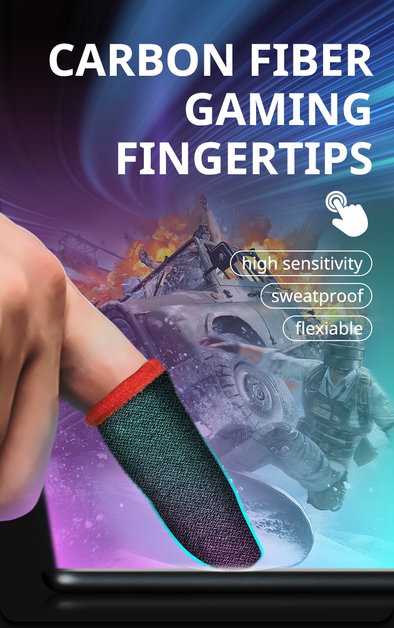 20/40 Pcs New Finger Covers for Game Controllers - Sweat-Proof, Scratch-Resistant Thumb Sleeves ...