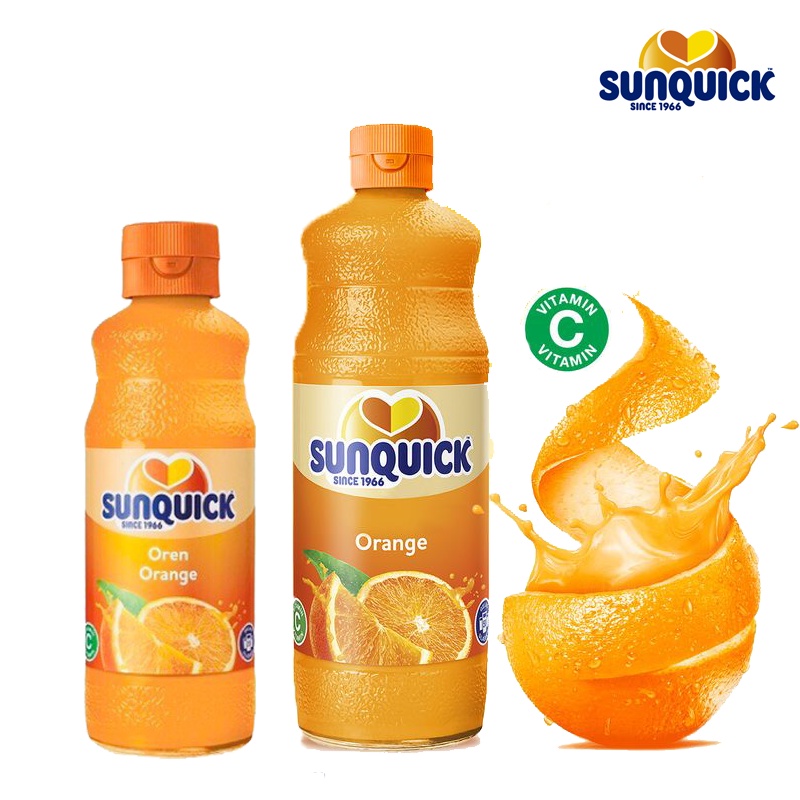 Sunquick Orange 330ml/800ml Fruit Drink Orange Concentrate VItamin C ...