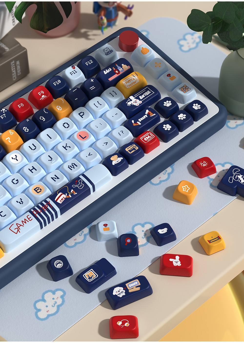 The original theme keycap SCA/cherry profile creative keycap with high ...