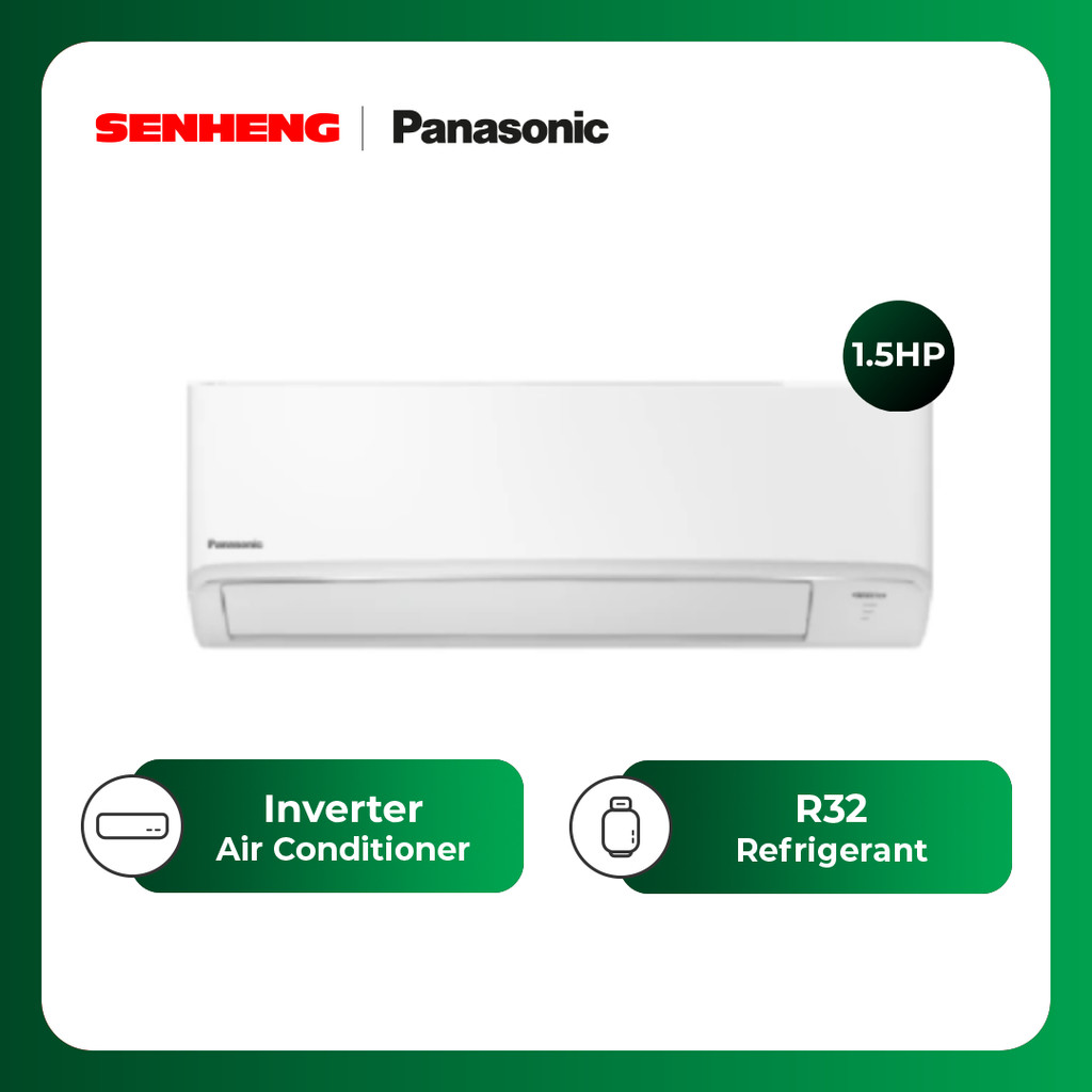 Panasonic 1.5HP X-Deluxe Inverter Air Conditioner PSN-CSRU12AKH-1 ...