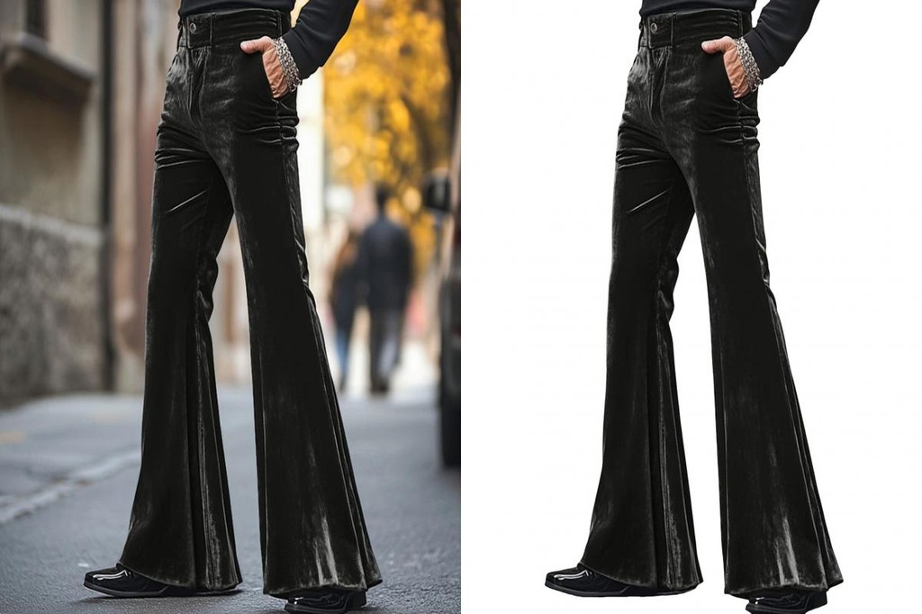 Vintage-inspired Men Pants Retro Style Trousers for Men Men's Retro 70s ...