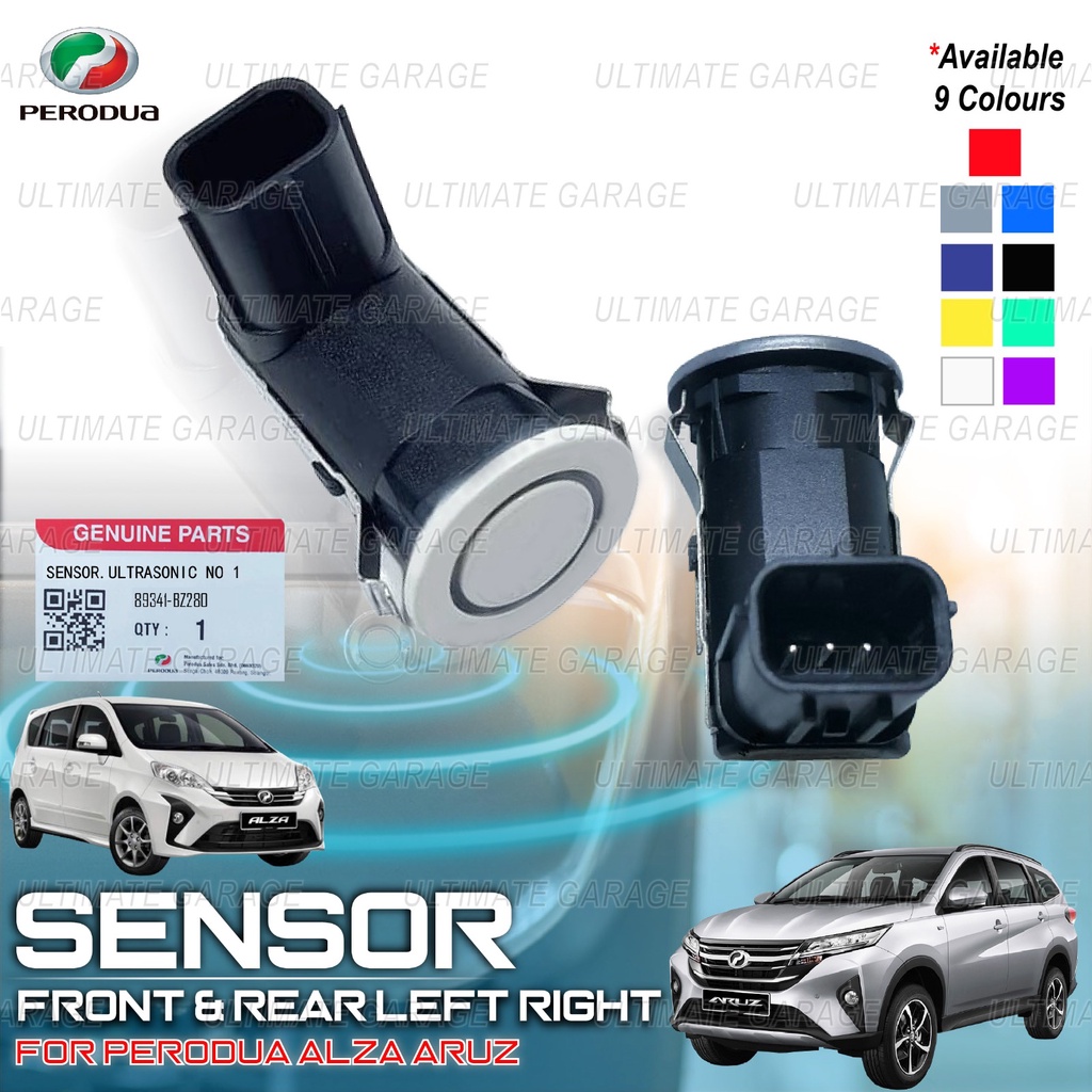 Original Reverse Sensor Perodua Alza Aruz 89341-BZ240 Front Rear Bumper ...