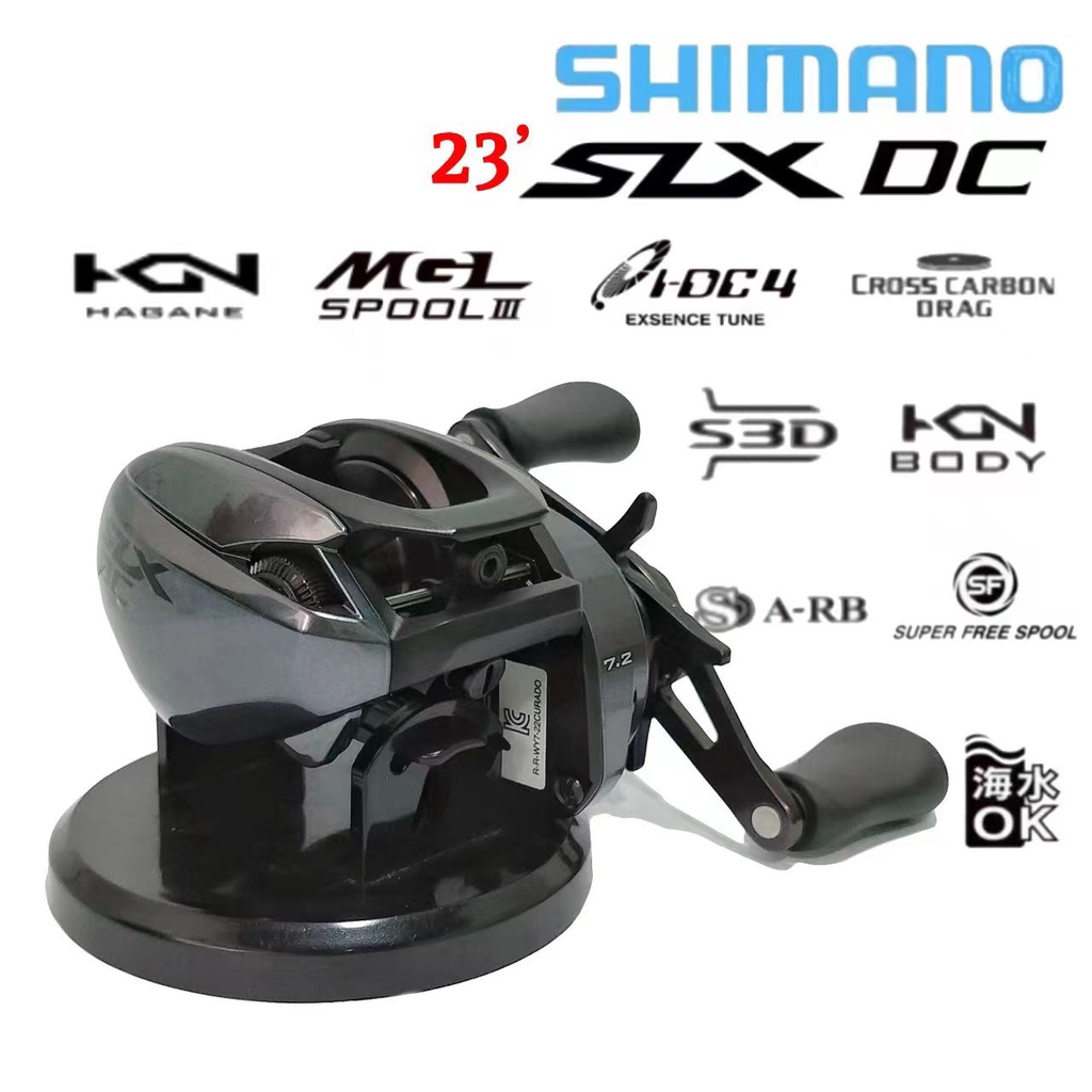 2023' & 2020' SHIMANO SLX DC 70/ 71 BAITCASTING(BC) FISHING REEL ...
