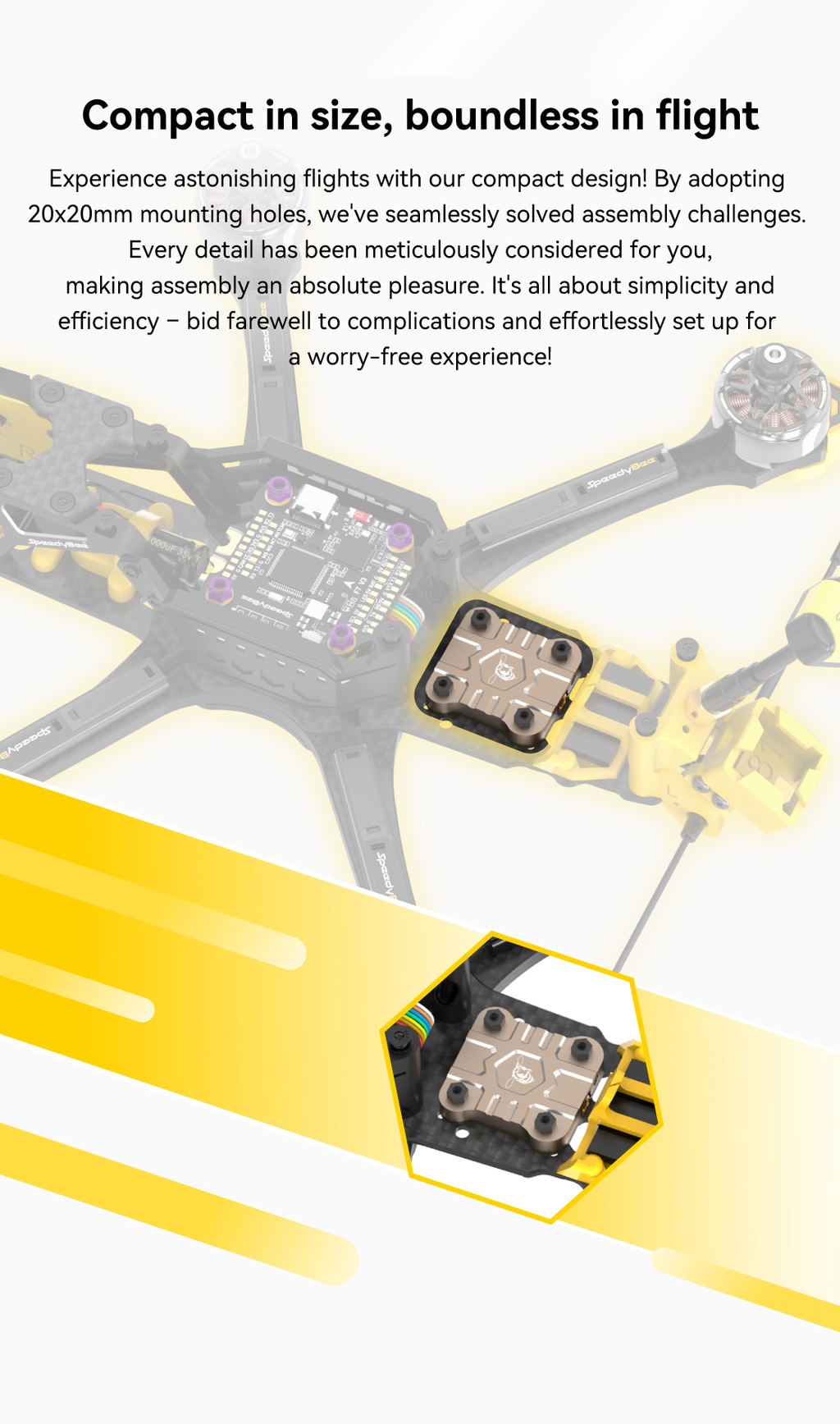 SpeedyBee TX ULTRA 5.8GHz 48C Traverser 1.6W Analog VTX HPIT / 25mW ...