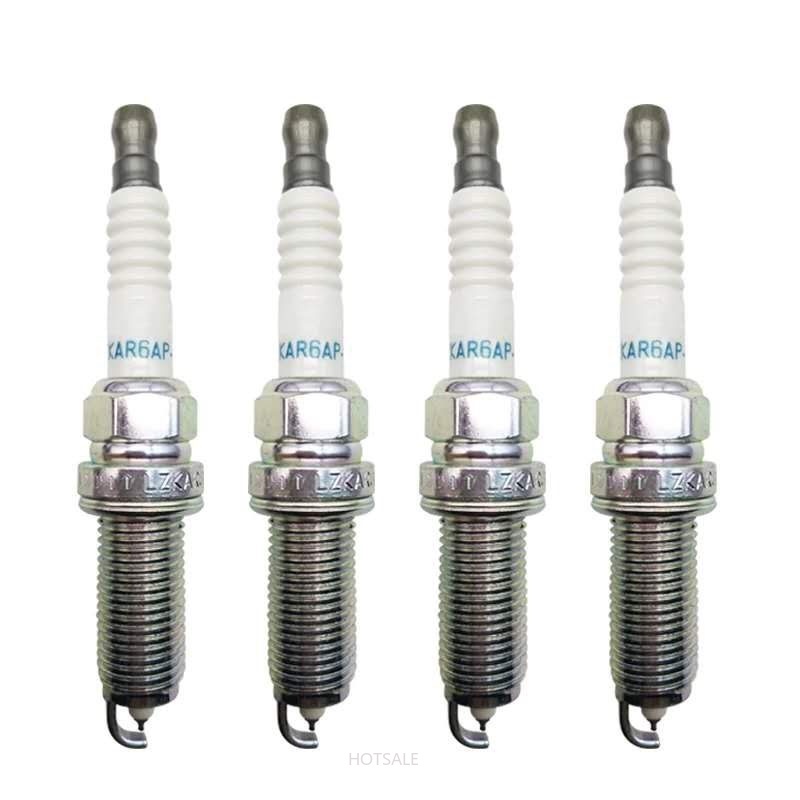 NISSAN NGK LZKAR6AP-11 Iridium Spark Plugs for Almera Livina Latio ...