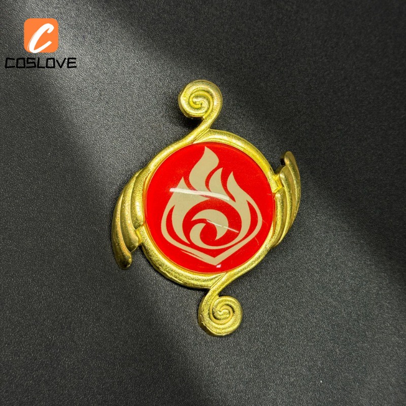 Anime Game Genshin Impact Chevreuse Cosplay Full Set Costume Red Color ...