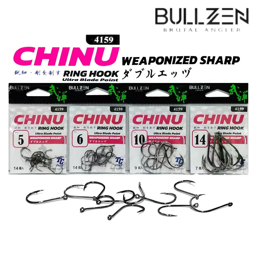 BULLZEN CHINU RING HOOK (4159) | Shopee Malaysia