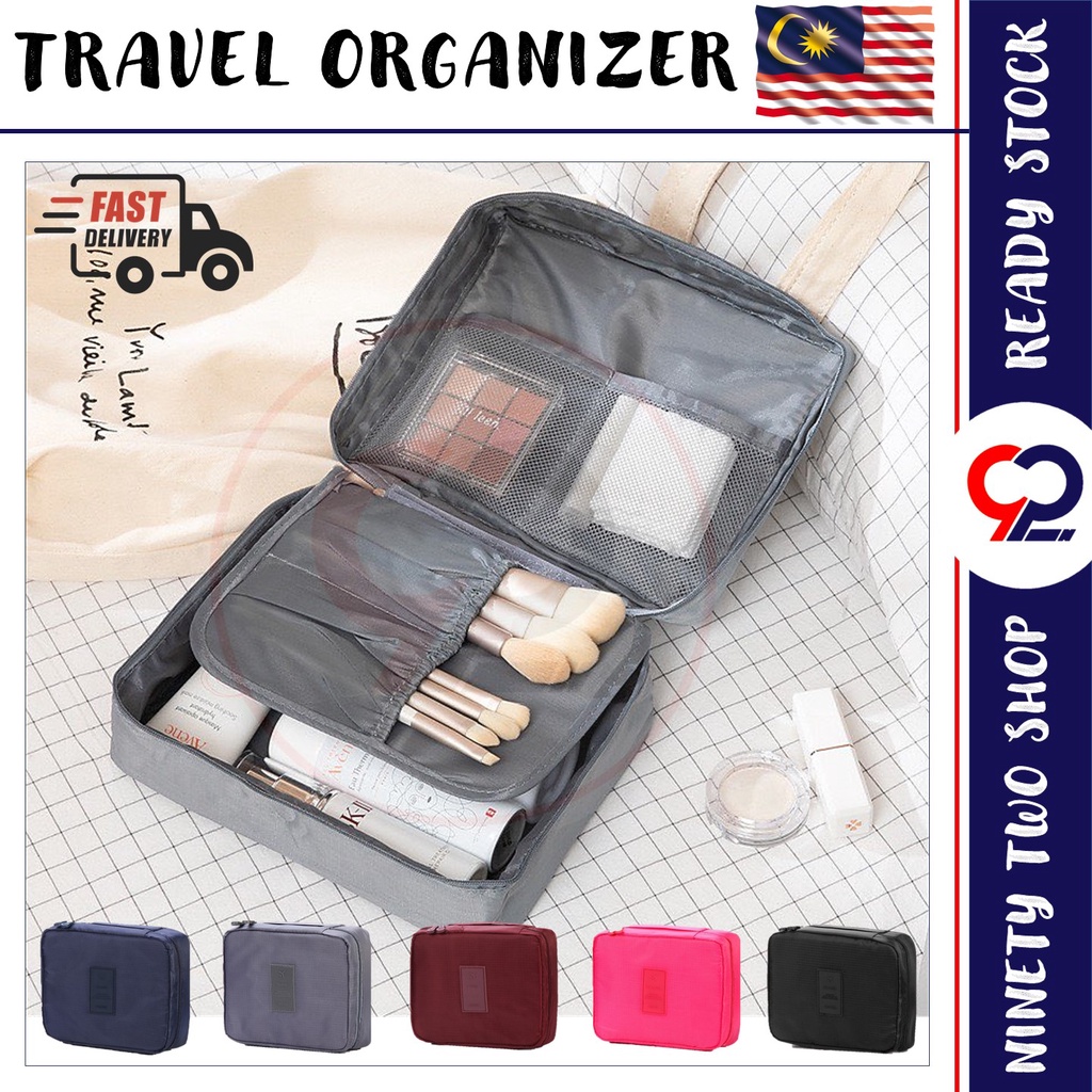 Multipouch Ultralight Organizer Waterproof Storage Bag Travel Cosmetic ...