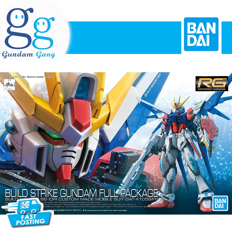 RG Build Strike Gundam Full Package [Gundam Gang] | Shopee Malaysia