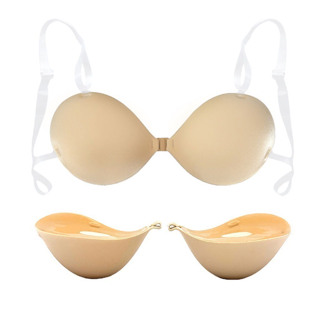 5CM加厚胸贴 Non Slip Bra Thick Pad Strapless Wireless,push Up Silicon Bra ...