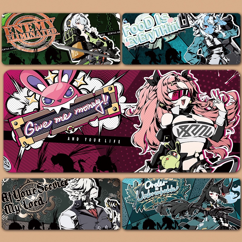 Zenless Zone Zero Mouse Gentle House Anby Nicole Billy Hoshimi Miyabi ...