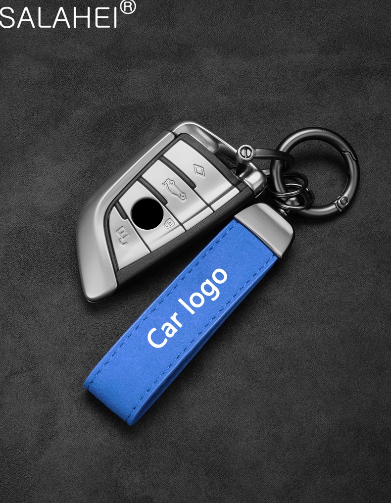 GR Sport Car Keychain Leather Key Chain Key Ring for Toyota GR GAZOO ...