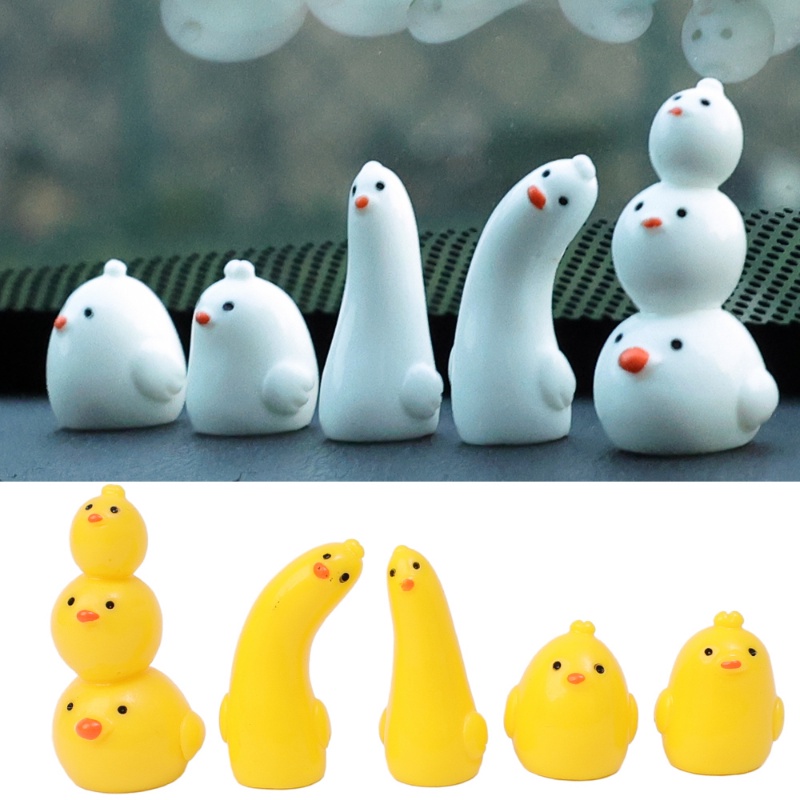 Kawaii Capybara Design Doll / Cute Resin Pufferfish Statue for Car ...