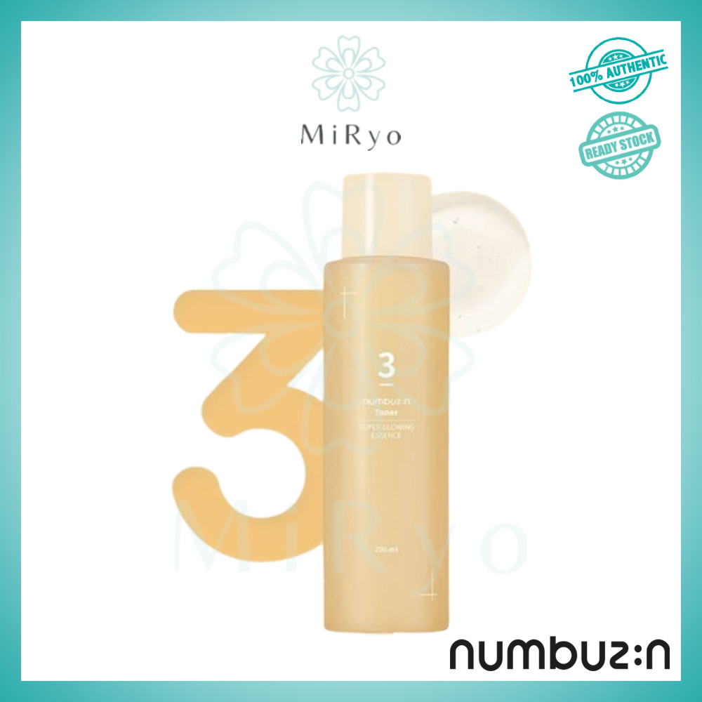 NUMBUZIN No.3 Super Glowing Essence Toner 200ml | Shopee Malaysia
