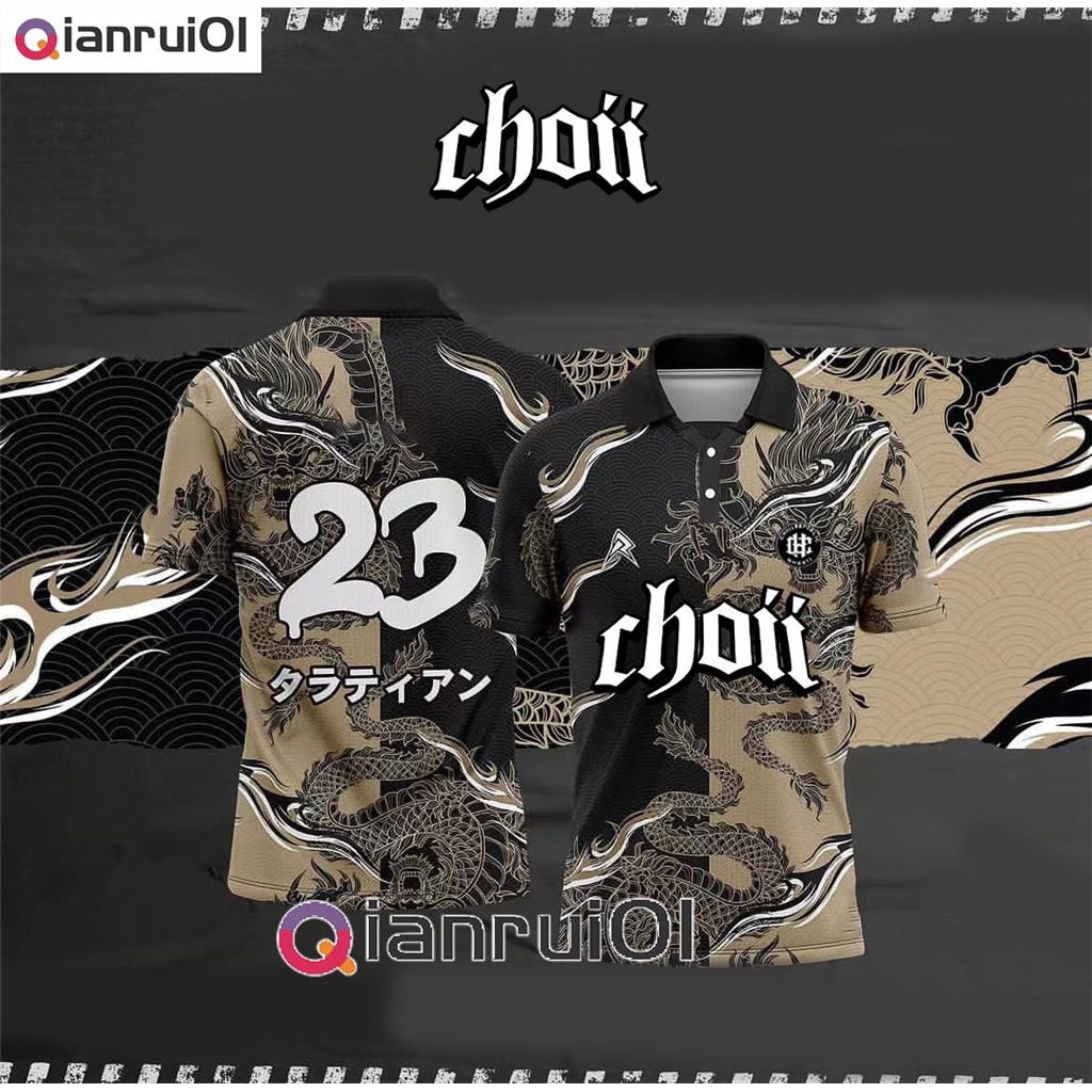 CHOII NEW 2024 Choii Jersey Microfiber Latest Design RETRO COLLAR VIRAL ...