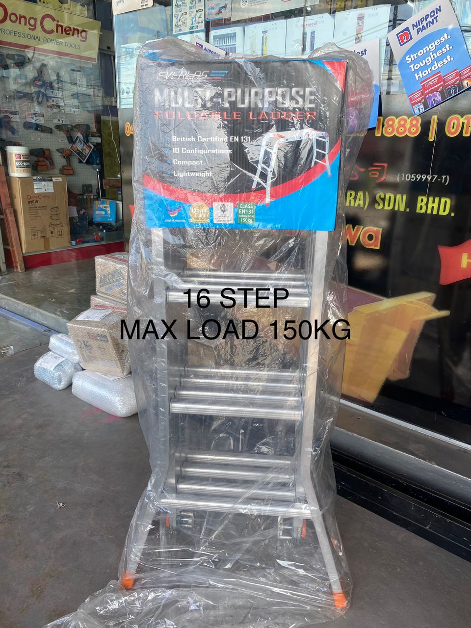 Everlas Multipurpose Ladder 16 Steps Multipurpose Ladder | Tangga Lipat ...