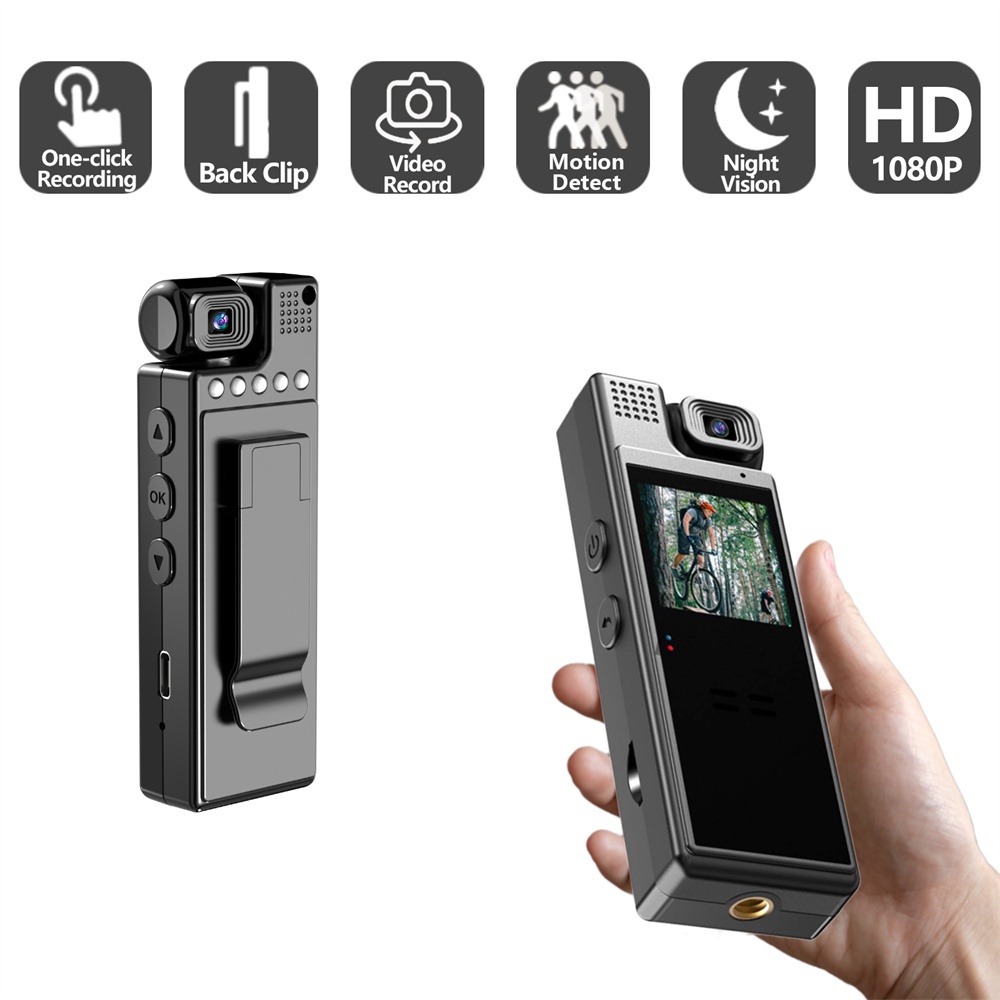 Body Camera Full HD 180 Rotate Sports Camera Wifi Mini cam Digital ...