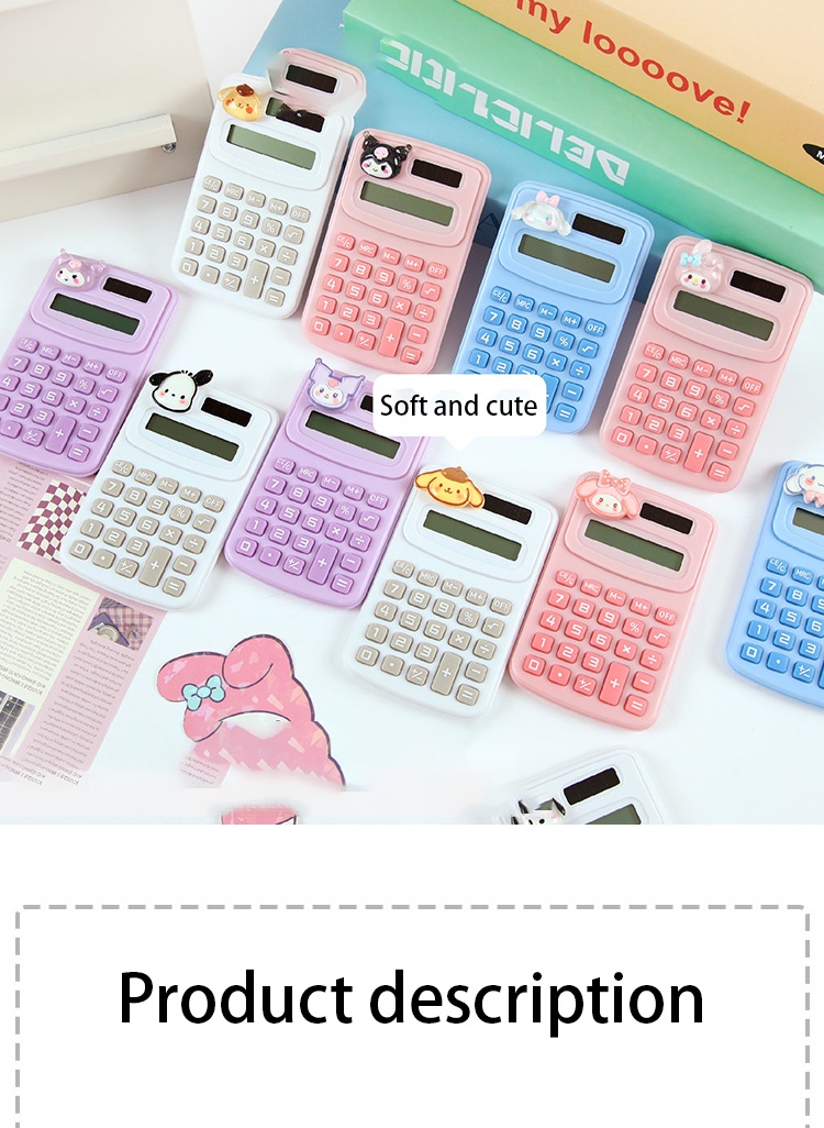 Cute Cartoon High Value Calculator for Students and Office, Small ...