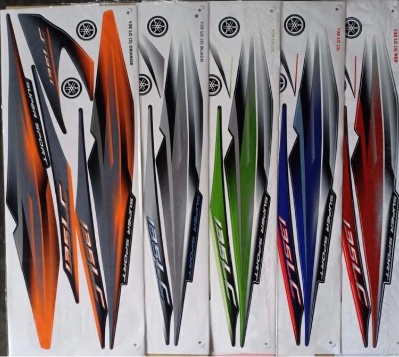 YAMAHA LC135 STICKER ( 3 ) 135LC LC LC135 V1 BODY COVER SET STIKER STICKER STRIPE BODY STRIKE ...