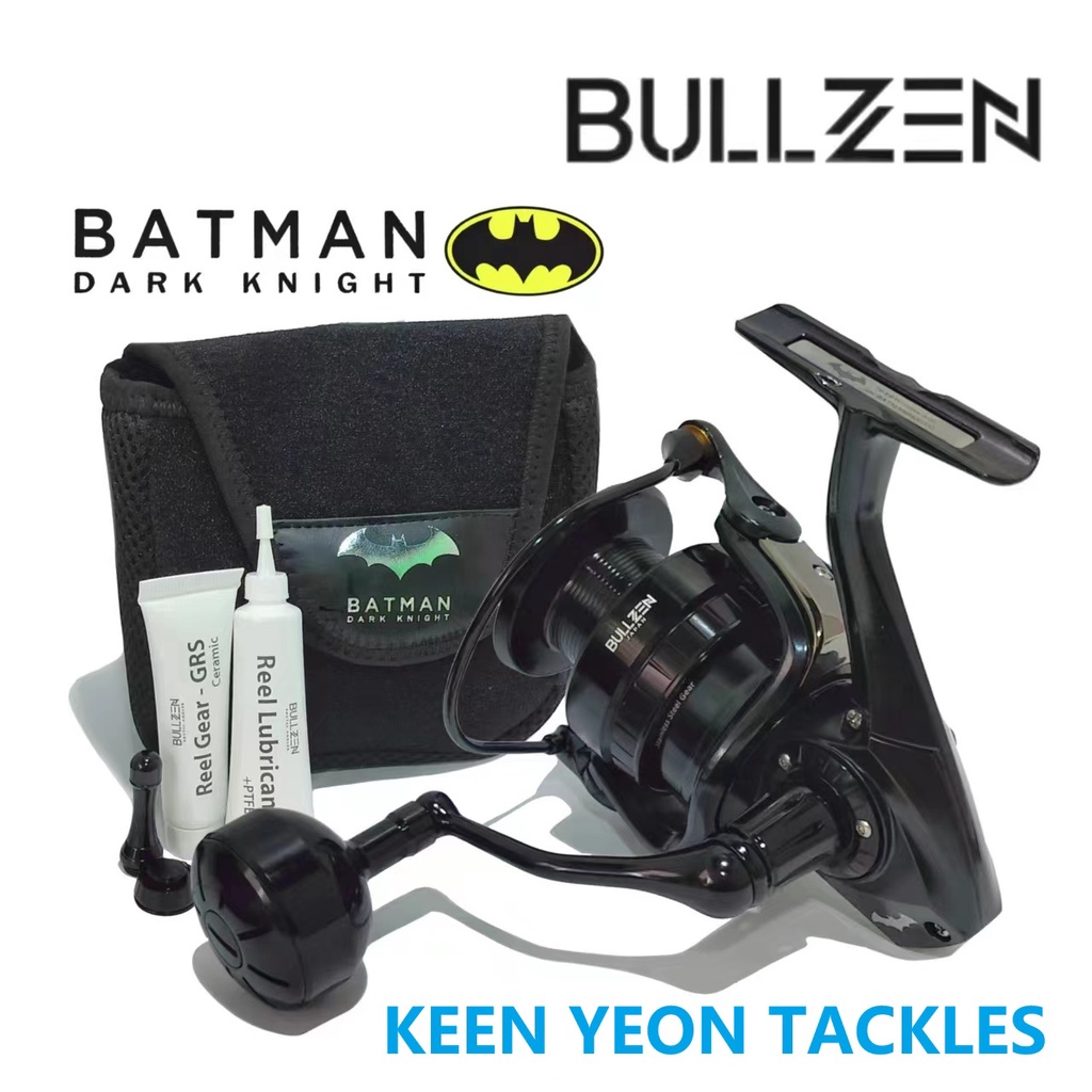 BULLZEN BATMAN FISHING REEL (SPINNING) | Shopee Malaysia