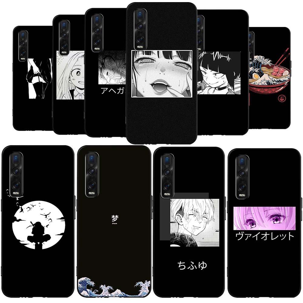 Oppo A98 A78 A58 4g K11 K11x Silicone Cover Black Tpu Cases Phone Soft
