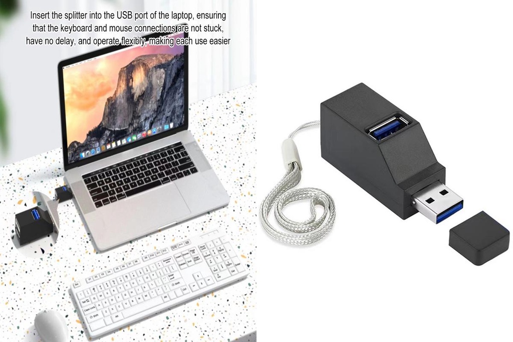 COOD Usb Port Extender Wireless Usb Expander Portable Usb 3.0 Hub 3 ...