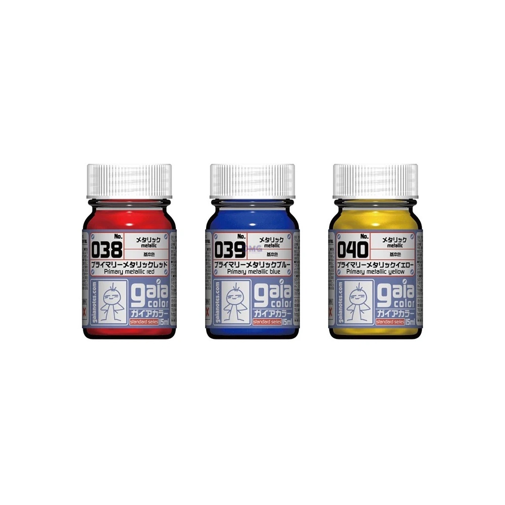 Gaianotes Gaia Color Primary Metallic Red 038 Blue 039 Yellow 040 Gaia ...