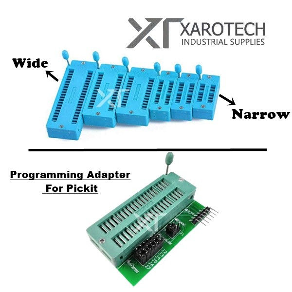 40 Pin ZIF Socket 3M / Programming Adapter PICKIT2 PICKIT3 Universal Programmer Seat | Shopee ...