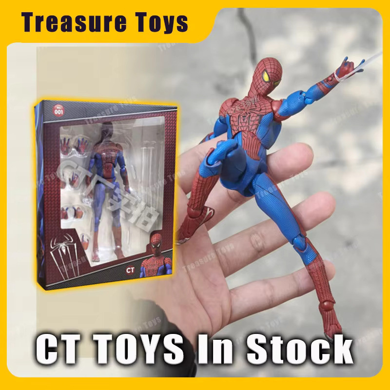 Ct Toys Spiderman Mafex 001 Andrew Garfield Peter The Amazing Spider ...