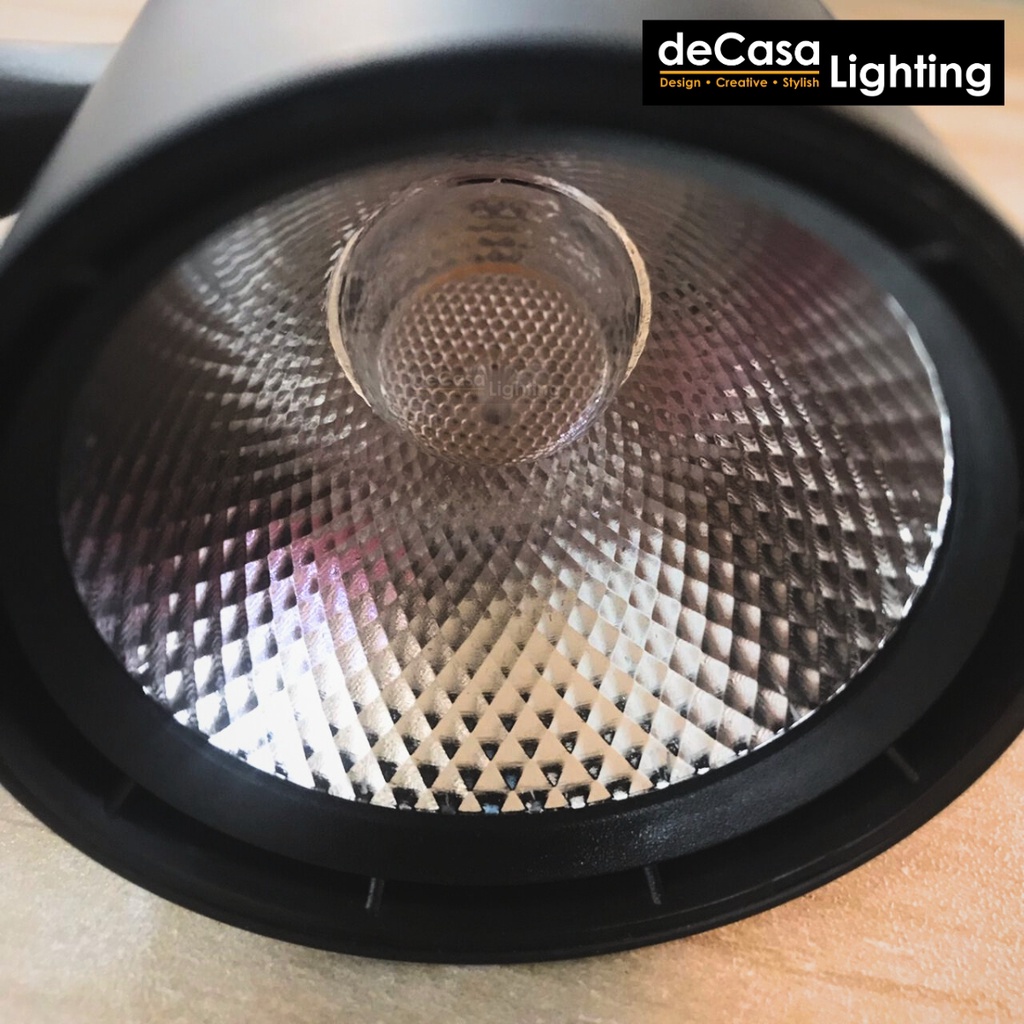 Decasa Lighting Single Spotlight Rail Track Tenjo Black Color Lighting ...