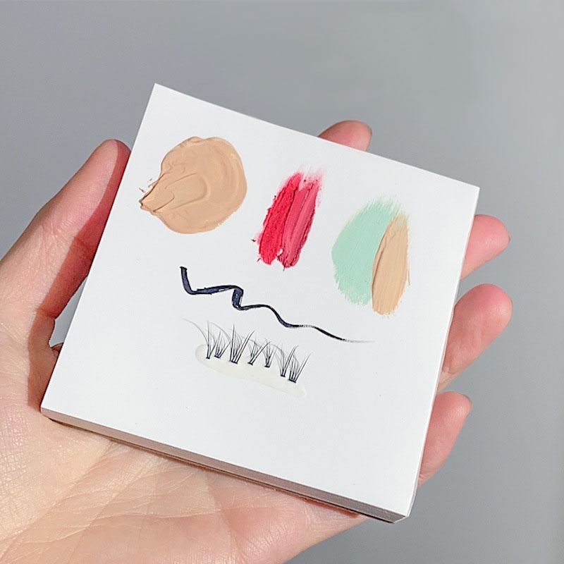 Disposable Makeup Palette Liquid Foundation Mixing Tool Waterproof ...
