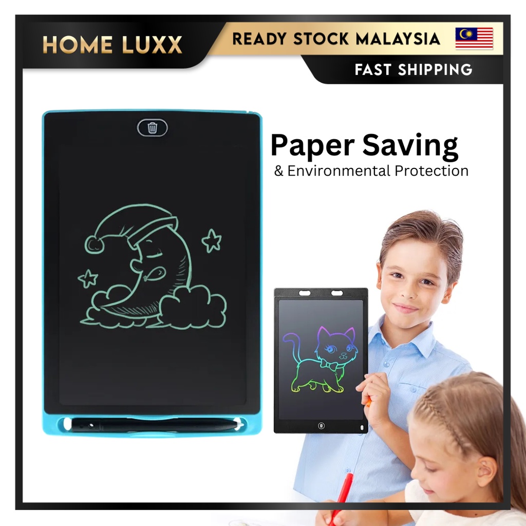 12inch LCD Writing Tablet Drawing Painting Board Graphics Drawing ...