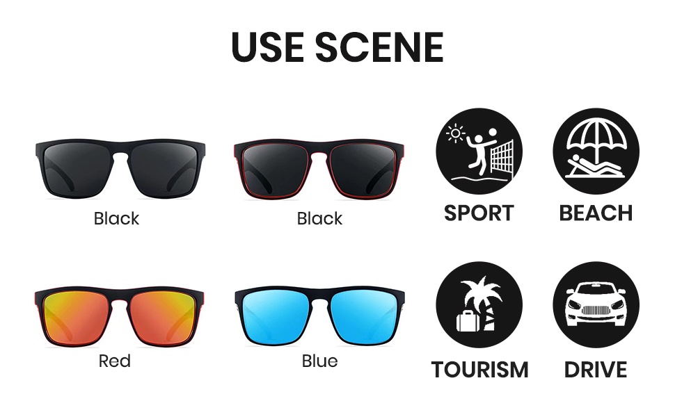Cyxus Polarized Sunglasses Spec Mata Silau Spek Mata Lelaki Kaca Mata ...