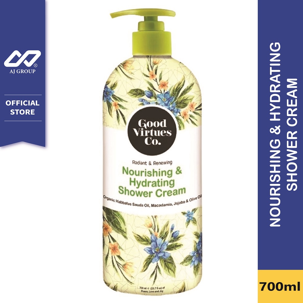 GOOD VIRTUES CO. Radiant & Renewing Nourishing & Hydrating Shower Cream (700ml) | Shopee Malaysia