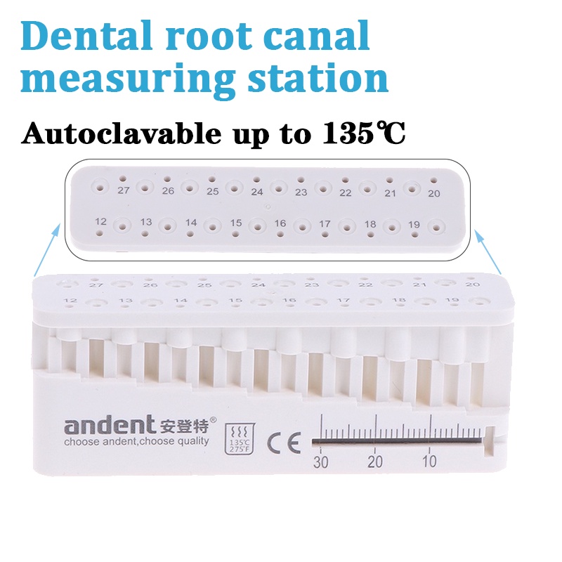 Dental root canal measuring table//enlarging needle placing table ...