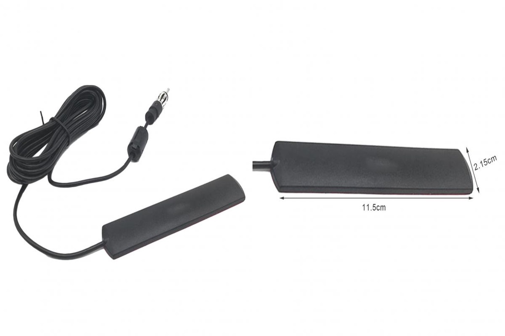 [♥Heart] ANT-001 FM Antenna Easy Installation Plug Play ABS Car Radio ...