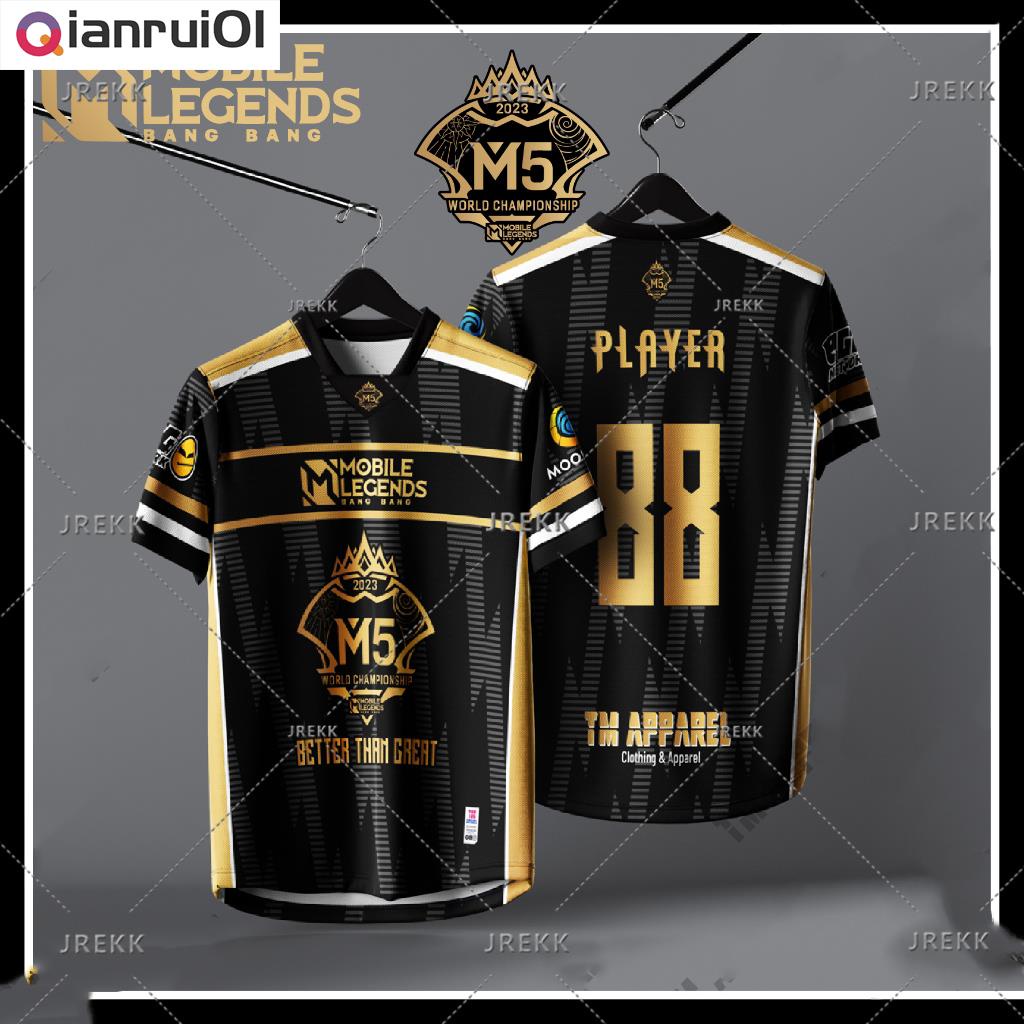M5 MOBILE LEGENDS FULL SUBLIMATION Jersey 2024 Baju Tshirt Lelaki ...