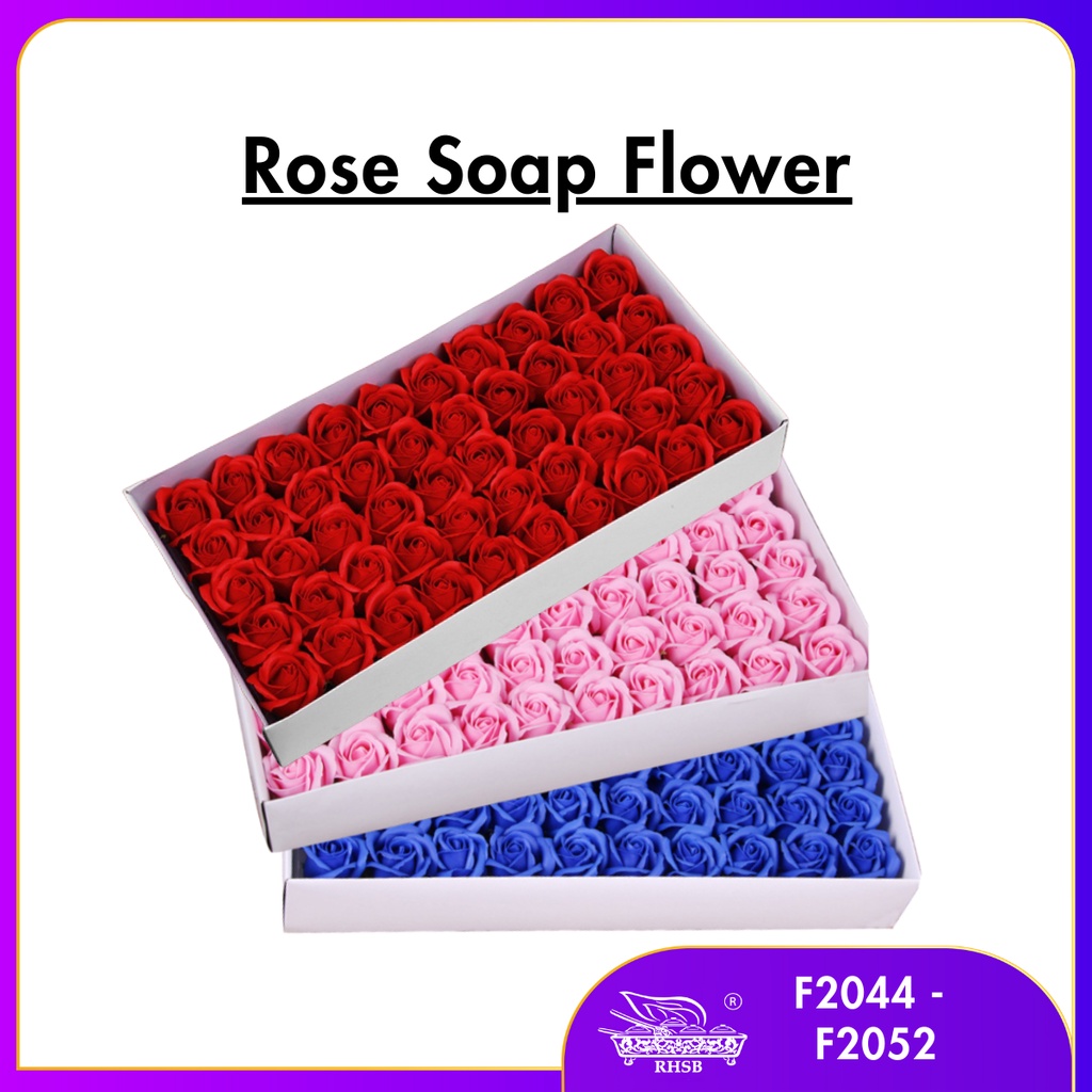 3 LAYER KOREA QUALITY SOAP FLOWER / BUNGA SABUN / BUNGA WANGI / FLOWER ...