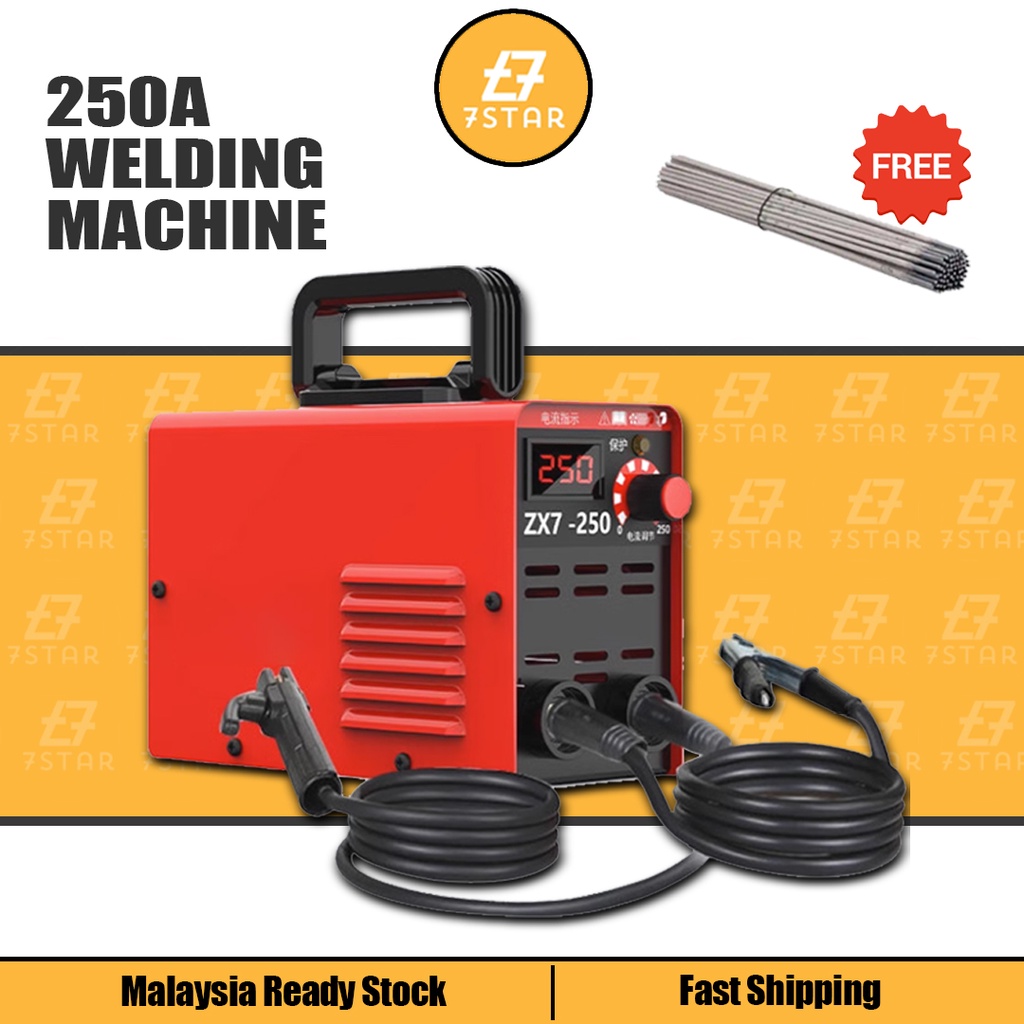7star 250A Welding Machine 220V Arc Welding Machine Inverter MIG MMA ...