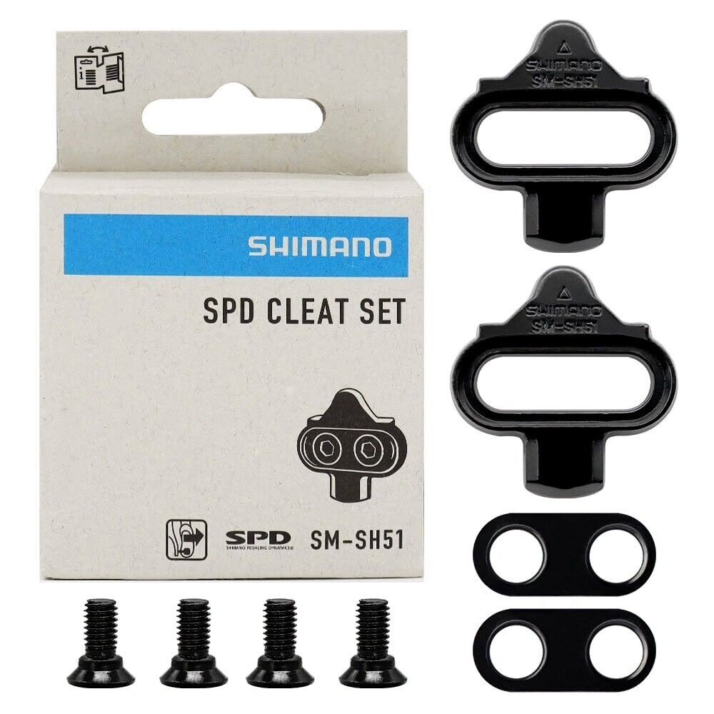 ORIGINAL Shimano SPD-SL Cleats SM-SH51 SM-SH56 MTB Pedal Cleat SPD-SL Cleats SH51 SH56 | Shopee ...
