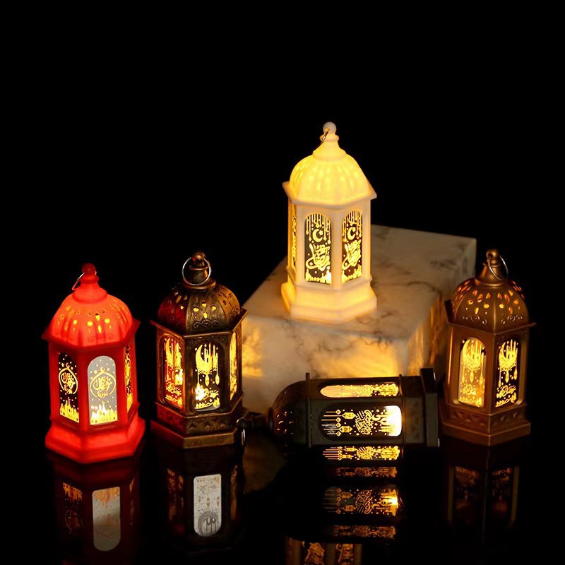 Hari Raya Creative Table Night Lights Eid Ramadan Candle Lamp Eid ...