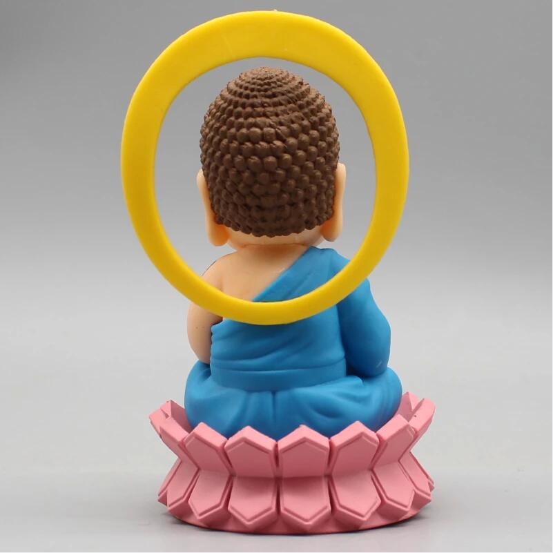 Kawaii Anime Figures Cute Buddha Crayon Shin-chan Figurine PVC Statue ...