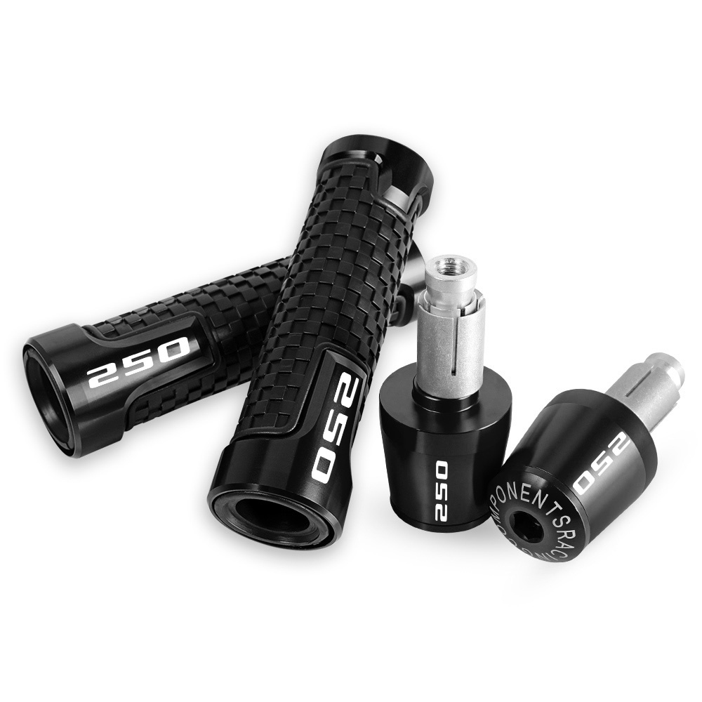 7/8'' 22mm Motorcycle Handlebar Grips Ends Handle Bar Cap Grip End ...