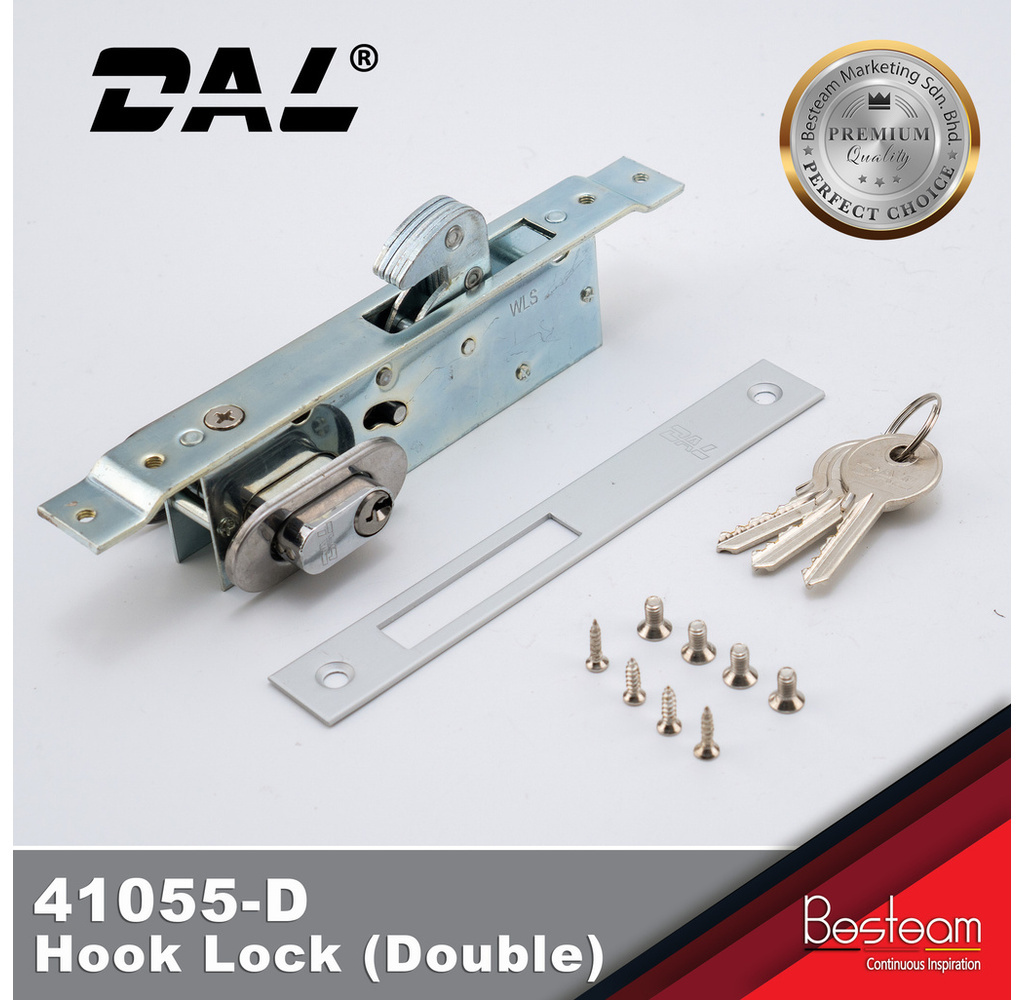 DAL / WL 41055-D Hook Lock (Double Keys) | Shopee Malaysia