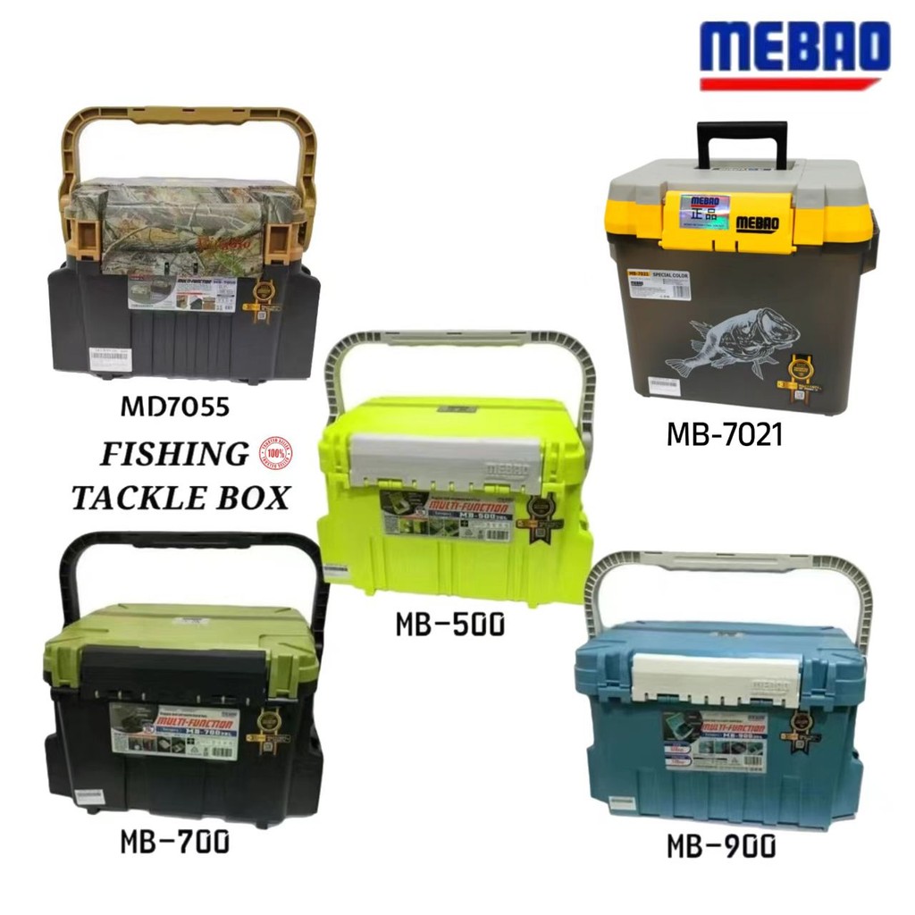 MEBAO FISHING TACKLE BOX (MB-500/700/705/709/707/900/7021) & MINGDIO ...