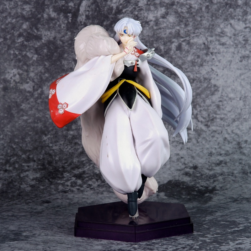 Anime Inuyasha Action Figure Kagome Higurashi Kikyo Sesshoumaru Figures ...
