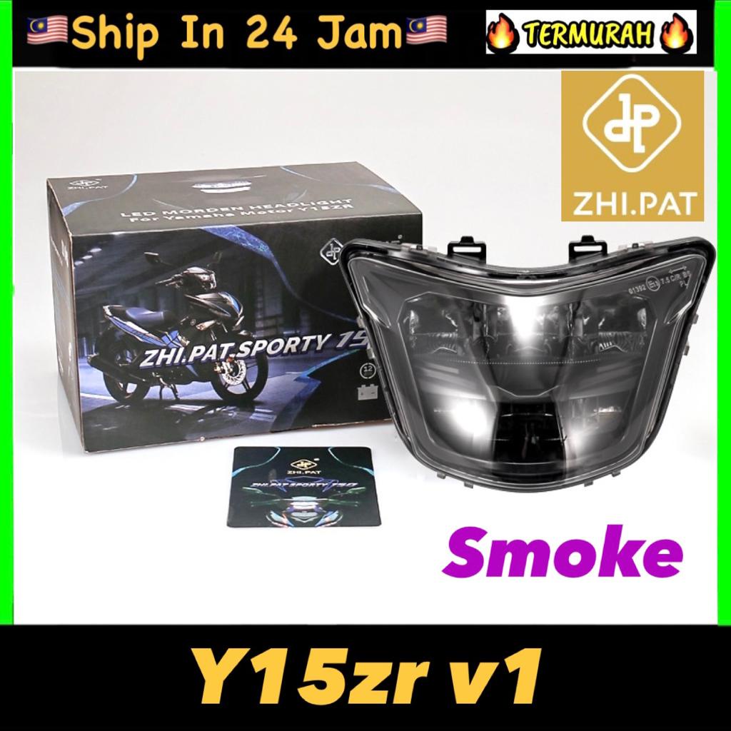 Zhipay Yamaha Y15 V1 LED HEAD LAMP Y15ZR HEADLIGHT Y15Z EXCITER 150 LAMPU LC HEADLAMP SMOKE ...
