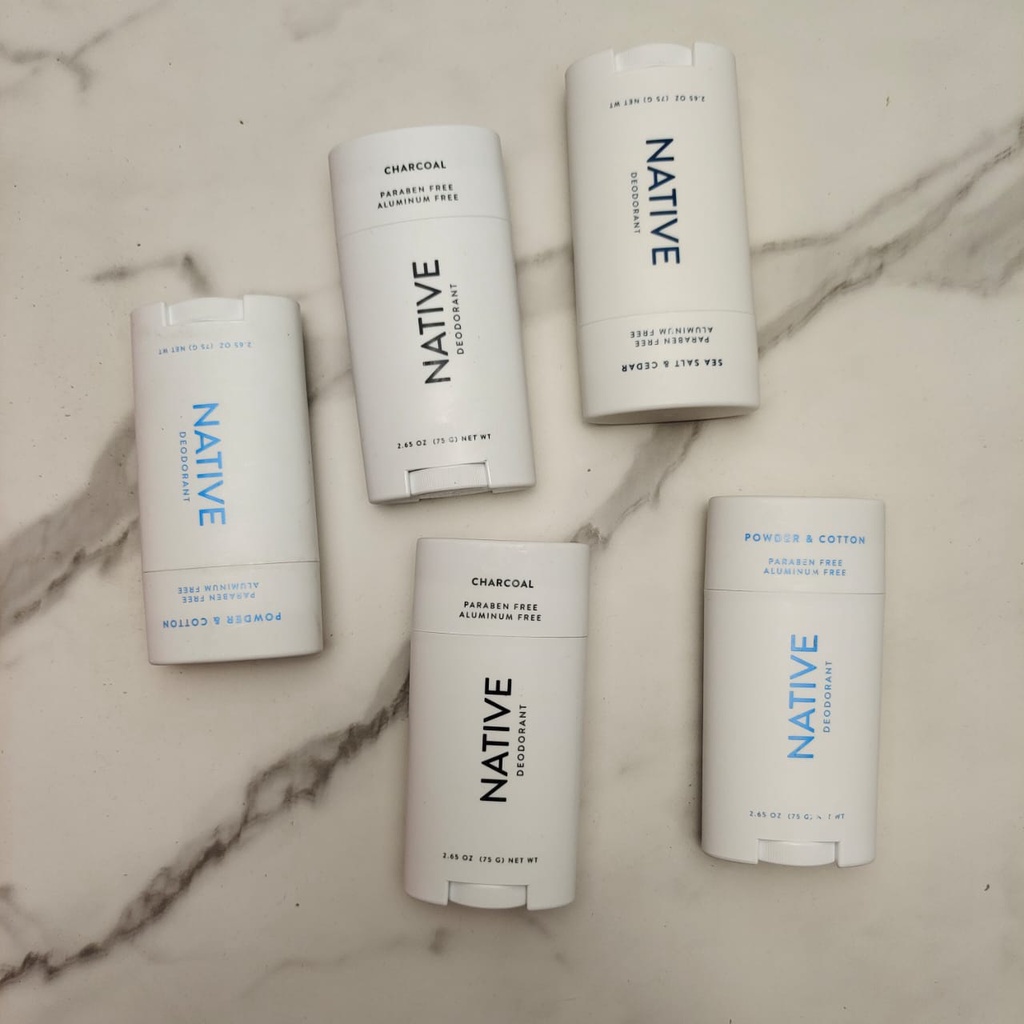 Native Deodorant Charcoal Paraben Free, Aluminum Free, (75g) | Shopee ...